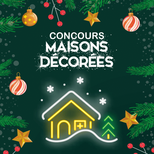 Concours de maisons décorées de Noël - Le Mesnil Saint Denis