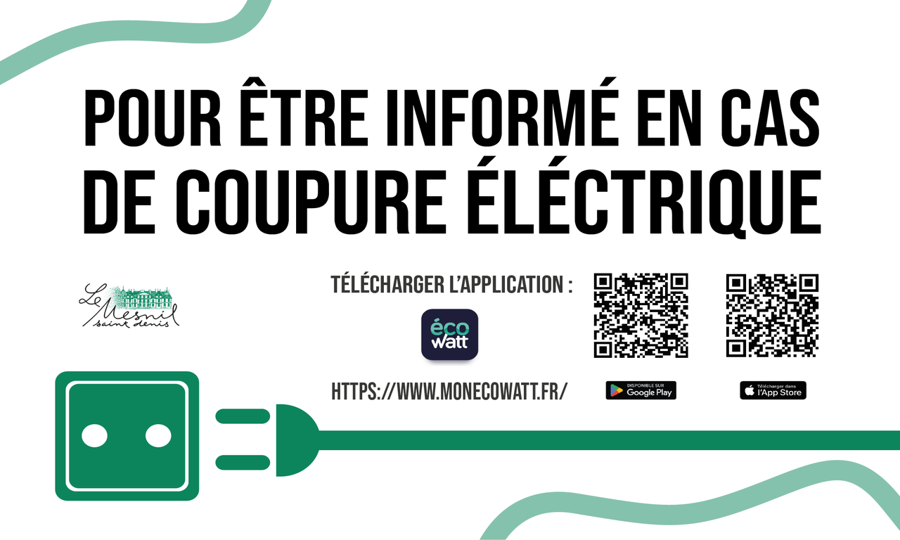 Pour être informé en cas de coupure d'électricité : télécharger l'application Ecowatt - Le ...