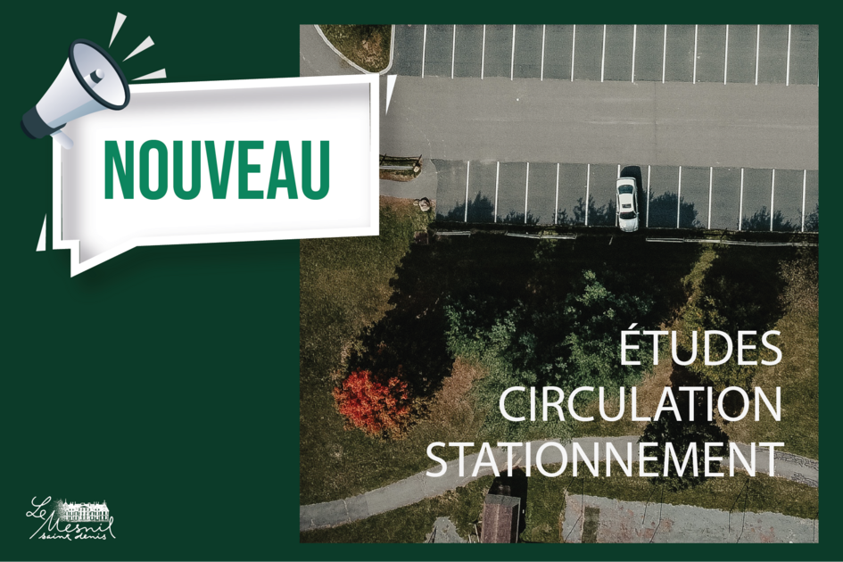 Etude de circulation : nouveaux documents publiés - Le Mesnil Saint Denis